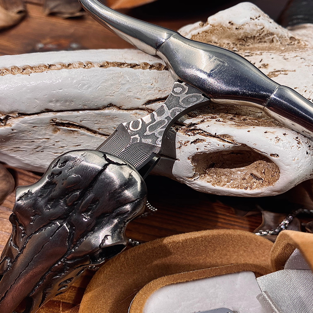 Longhorn Bull Set – Belt Buck