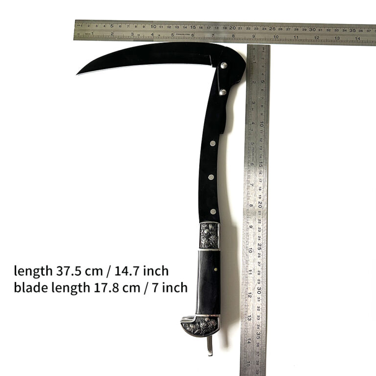 Outdoor folding scythe – Belt Buck
