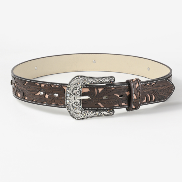 Western Style Engraving Belt-Detachable belt buckle – Belt Buck